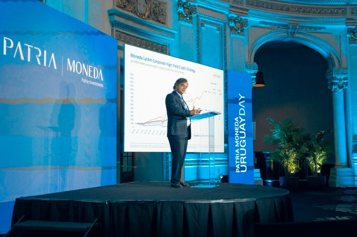 Dentro del evento de Patria - Moneda Patria Investments en Uruguay: el ...